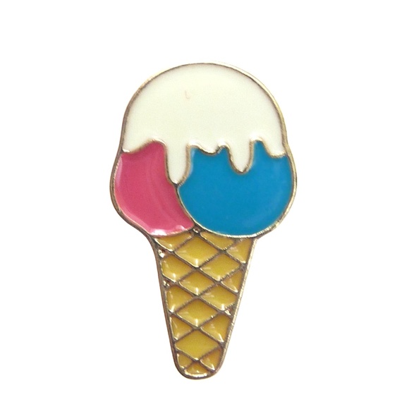 Jewelry | Ice Cream Cone Pin | Poshmark